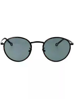Giorgio Armani Round Frame Sunglasses - Black