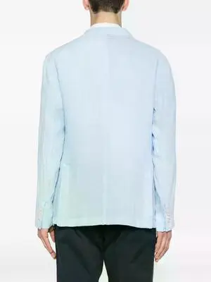 Boglioli Flap-pocket Double-breasted Blazer - Blue