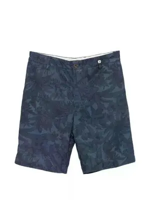 MYTHS Floral-jacquard Shorts
