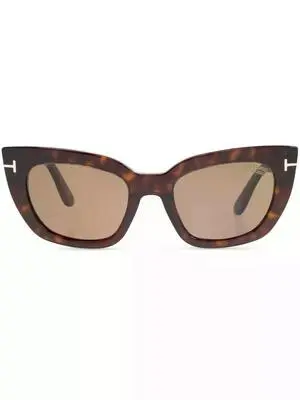 TOM FORD Athena Sunglasses Brown