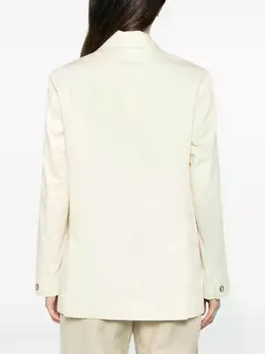 FRAME Double-breasted Peak-lapel Blazer