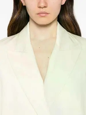 FRAME Double-breasted Peak-lapel Blazer