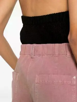 Brunello Cucinelli Garment-dyed Pleated Shorts - Pink