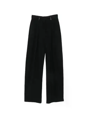 Nanushka Seka Tapered-leg Tailored Trousers - Black