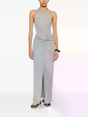 Nanushka Carlene Twisted-front Maxi Skirt