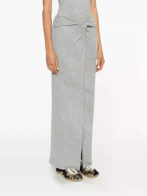 Nanushka Carlene Twisted-front Maxi Skirt