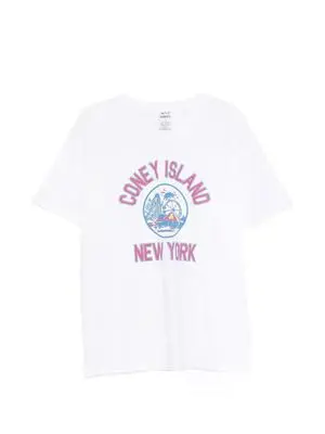 WILD DONKEY Graphic-print T-shirt - White