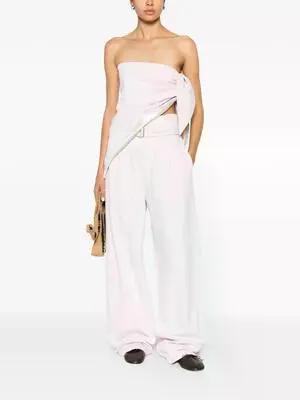 AGOLDE Corset Belted Wide Leg Jeans