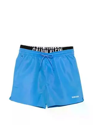 Calvin Klein Drawstring Swim Shorts - Blue