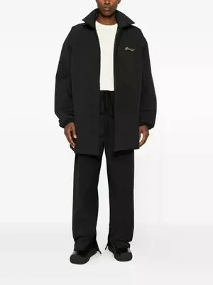 Fear Of God Logo-embroidered Track Pants - Black
