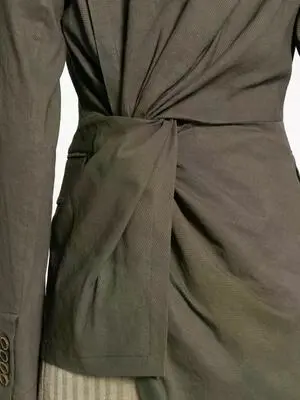 UMA WANG Single-breasted Blazer - Grey