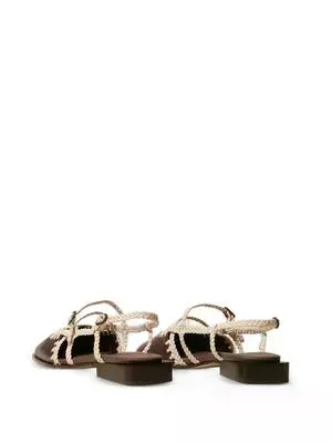Hereu Adrata Braided Leather Sandals