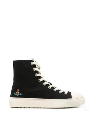 Vivienne Westwood Round Toe Sneakers For Women