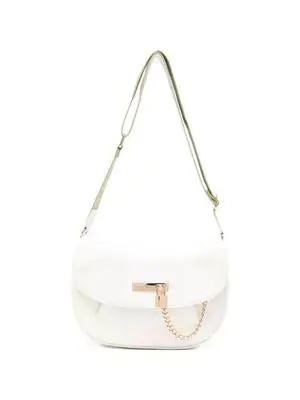 CAFÈNOIR Chain-detail Shoulder Bag - Neutrals