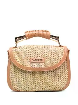 CAFÈNOIR Raffia-effect Tote Bag