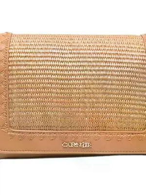 CAFÈNOIR Raffia-effect Shoulder Bag