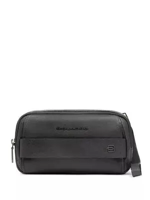 PIQUADRO Leather Wristlet Clutch