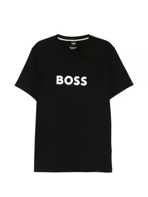 BOSS Logo-print T-shirt - Black