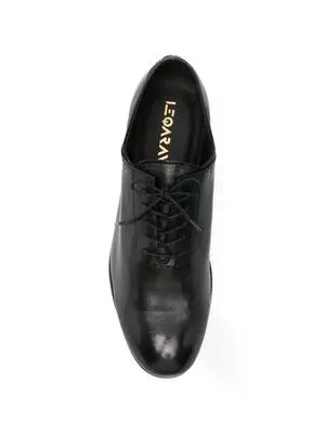 LEQARANT Leather Oxford Shoes