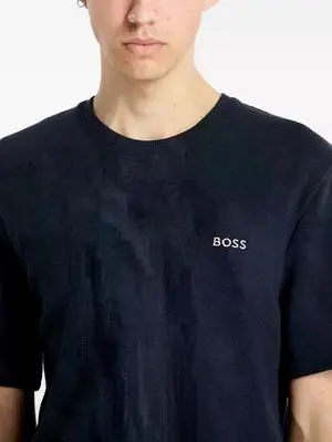 Hugo Waffle Logo Pajama Top