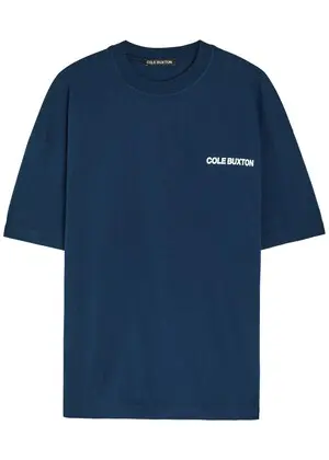 COLE BUXTON Logo-print Cotton T-shirt