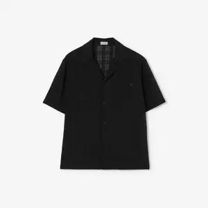 Burberry Relaxed Fit Check Cotton Voile Shirt