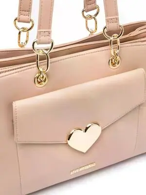 Moschino Logo-plaque Tote