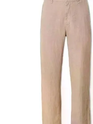 Rag & Bone Evan Linen Trousers - Neutrals