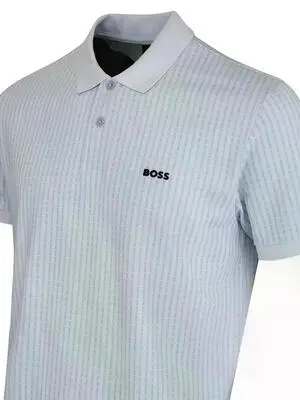 BOSS Cotton-piqué Polo Shirt With All-over Print