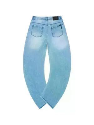 RtA Xander Barrel-leg Jeans
