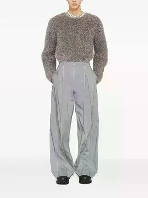 JIL SANDER Metallic Mohair-blend Jumper