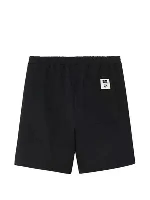 Izzue Logo Patch Pocket Shorts - Black