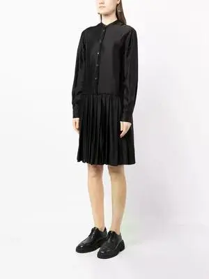 Aspesi Pleated-detail Midi Dress