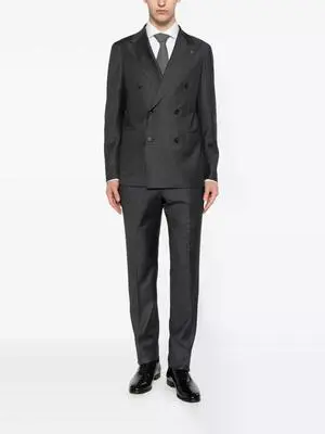 Tagliatore Double-breasted Blazer - Grey