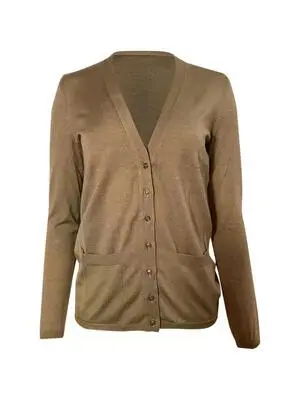 Saint Laurent V Neck Cardigans For Women