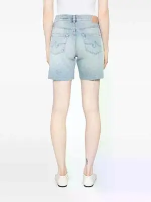 Ag Raw-cut Denim Shorts