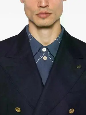 GABRIELE PASINI Double-breasted Blazer - Blue