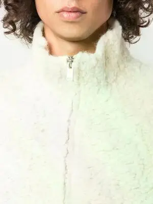JIL SANDER Shearling Zip-up Jacket - Neutrals