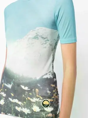 JIL SANDER Graphic-print Cotton T-shirt