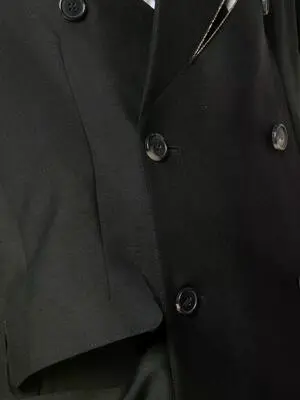 MAISON MARGIELA Deconstructed Double-breasted Raw Coat