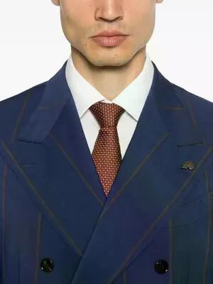 GABRIELE PASINI Striped Double-breasted Suit