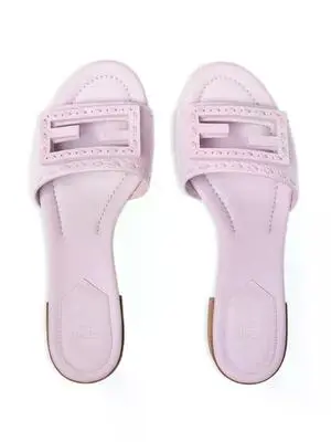 Fendi Baguette Sandals - Purple