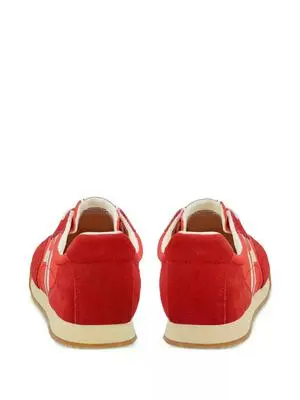 Gant Beylana Suede Striped Sneakers - Red