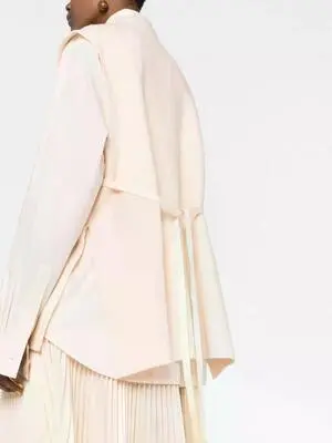 JIL SANDER Wool V-neck Vest
