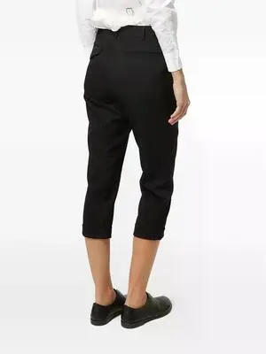 Comme Des Garçons Cropped Wool Trousers
