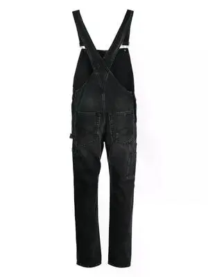 WASHINGTON DEE-CEE Logo-patch Denim Dungarees