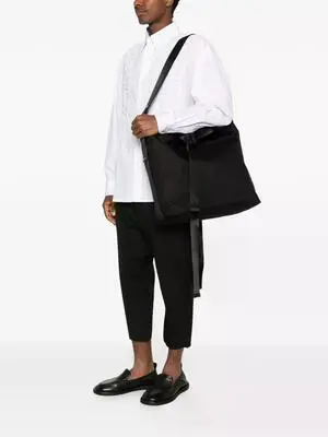 JUUN.J Logo-patch Tote Bag