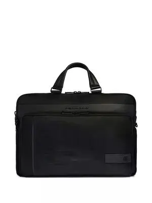 PIQUADRO Leather Panelled Laptop Bag