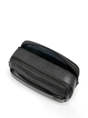 PIQUADRO Leather Wristlet Clutch