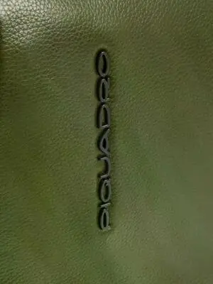 PIQUADRO Leather Laptop Backpack